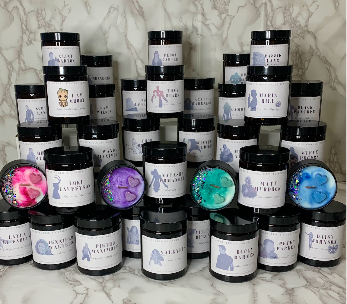 Marvel Candles – The Marvelous Candle Studio