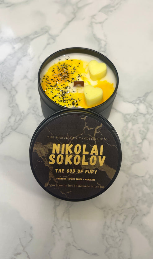 Nikolai Sokolov Candle | God Of Fury – The Marvelous Candle Studio