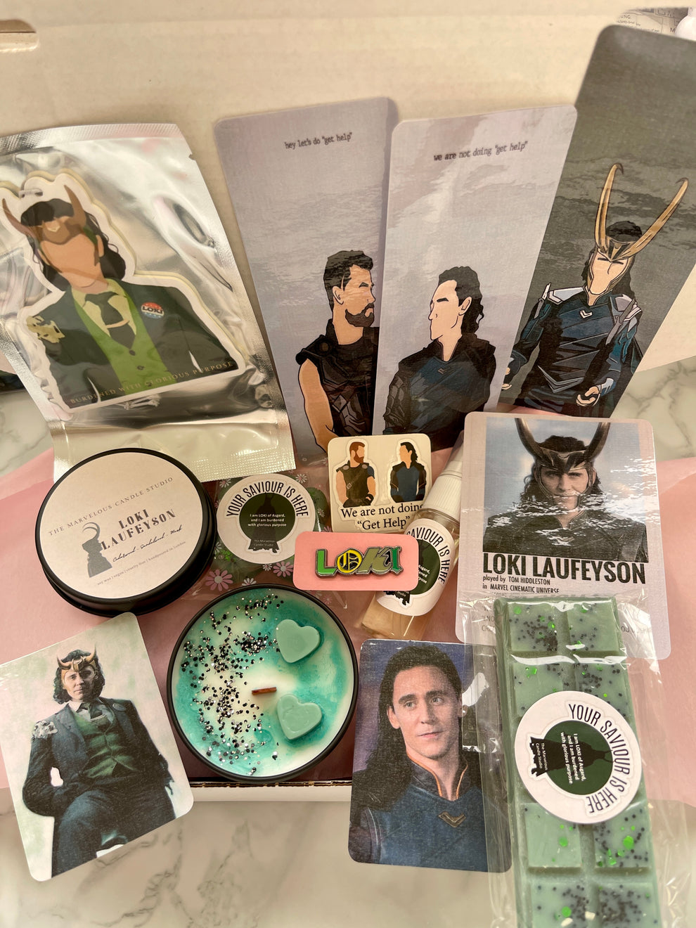 Loki Laufeyson Limited Edition Gift Box – The Marvelous Candle Studio
